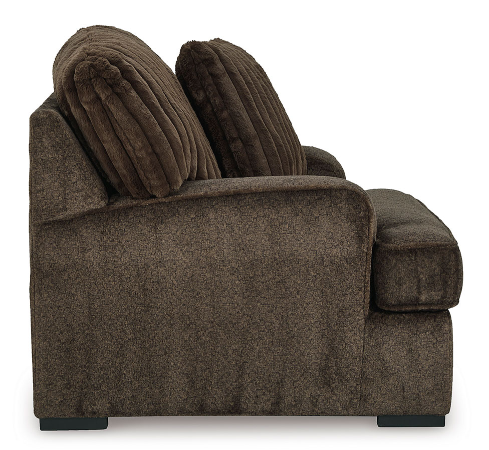 Aylesworth Chocolate Living Room Set BenchCraft | Furniture Cart