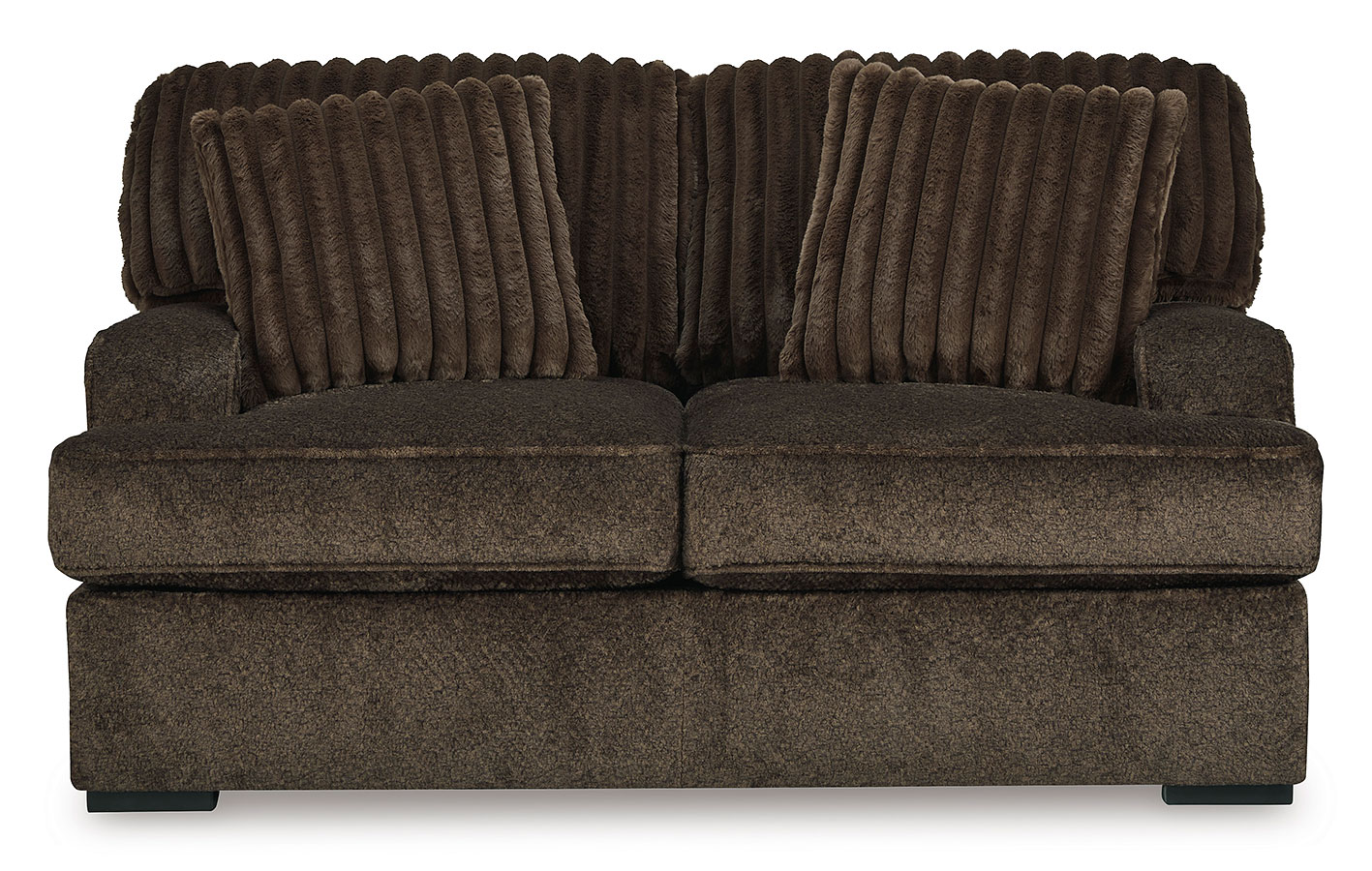 Aylesworth Chocolate Living Room Set BenchCraft | Furniture Cart
