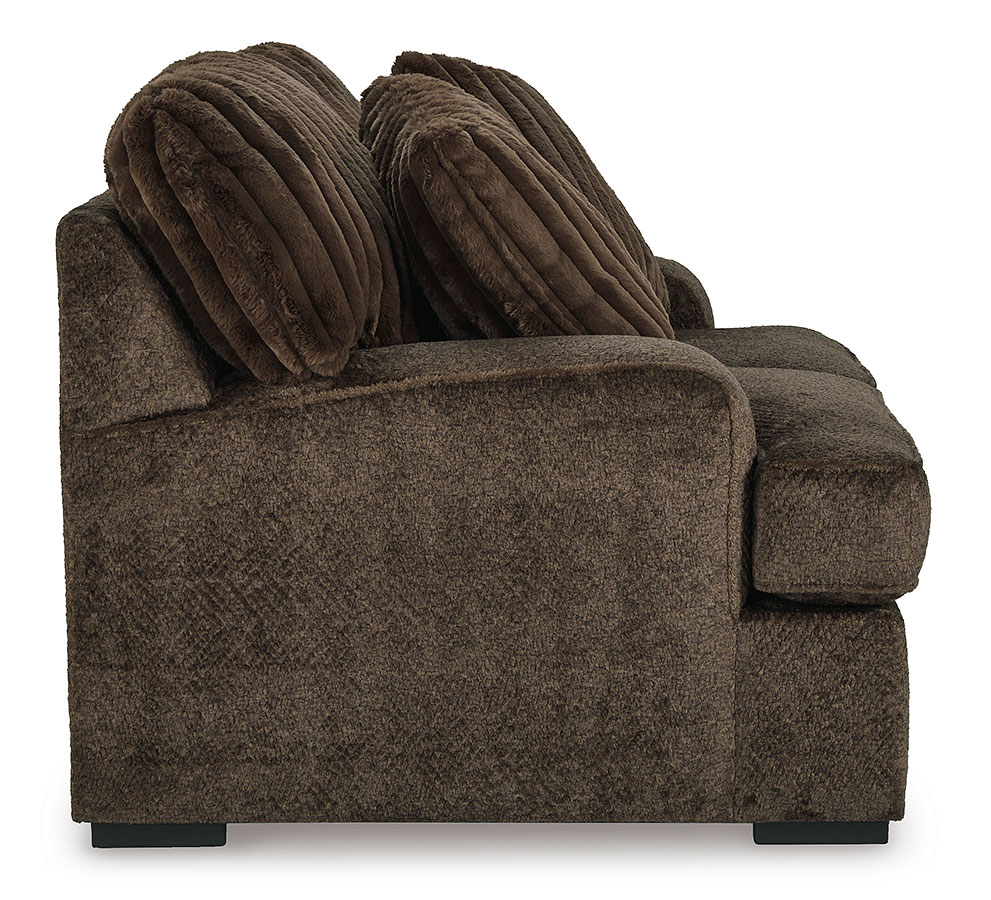 Aylesworth Chocolate Living Room Set BenchCraft | Furniture Cart