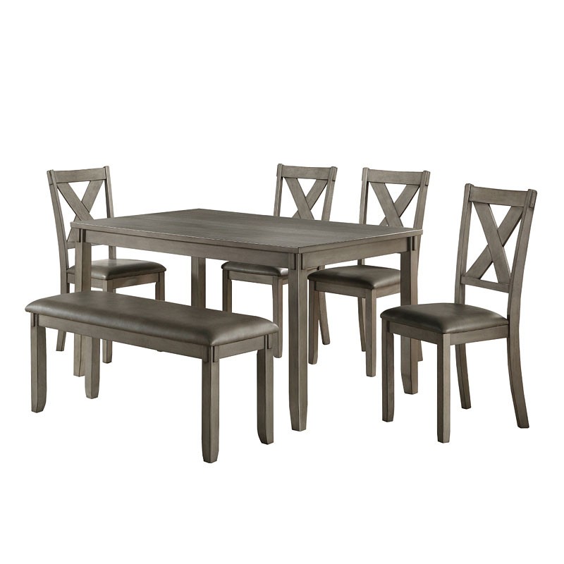 Holders 6-Piece Dining Room Set Homelegance | Furniture Cart