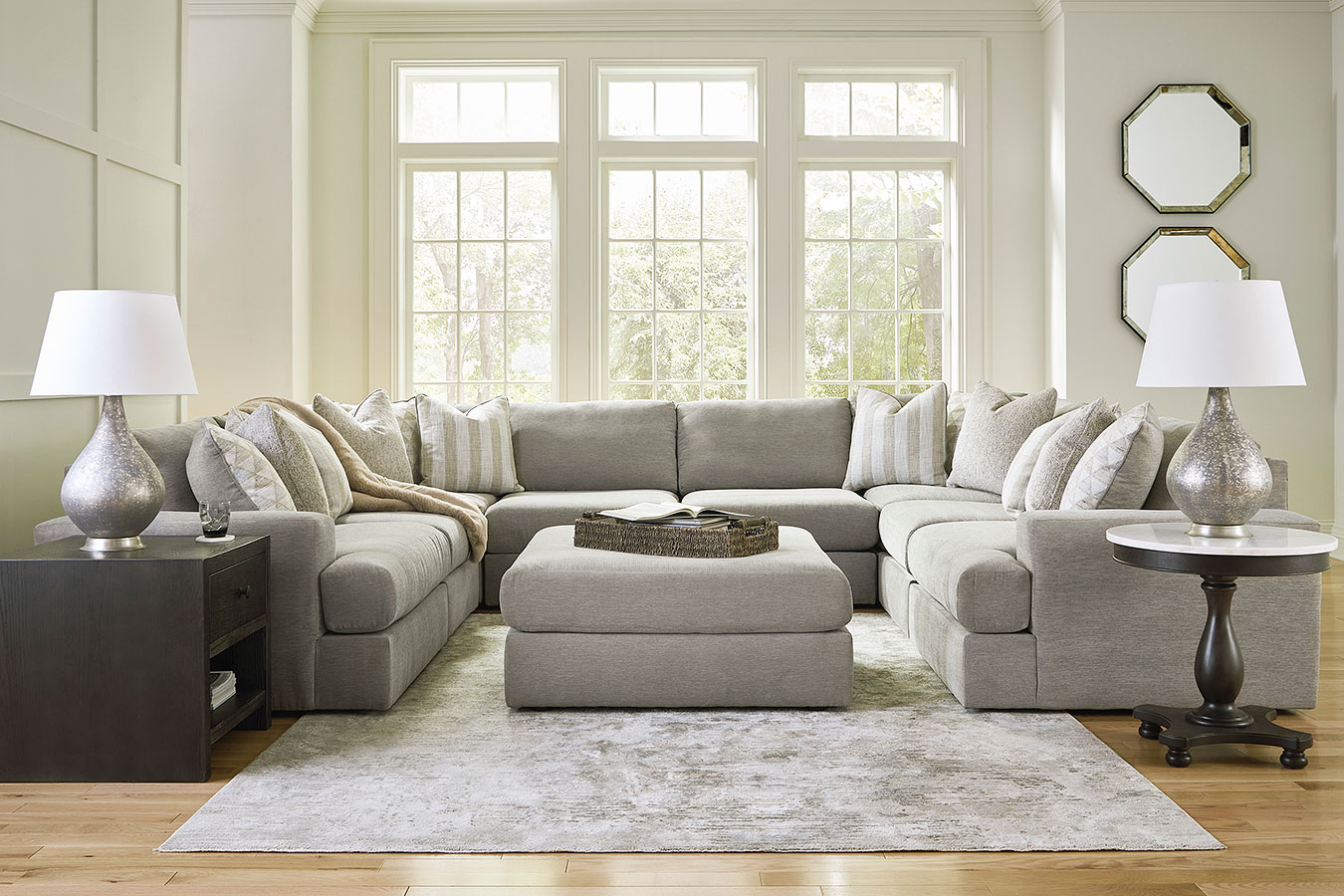 Avaliyah Ash Modular Sectional Set Signature Design, 1 Reviews ...