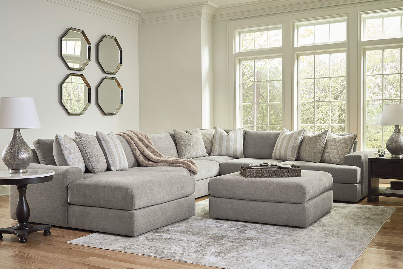 Avaliyah Ash Modular Sectional Set Signature Design, 1 Reviews ...