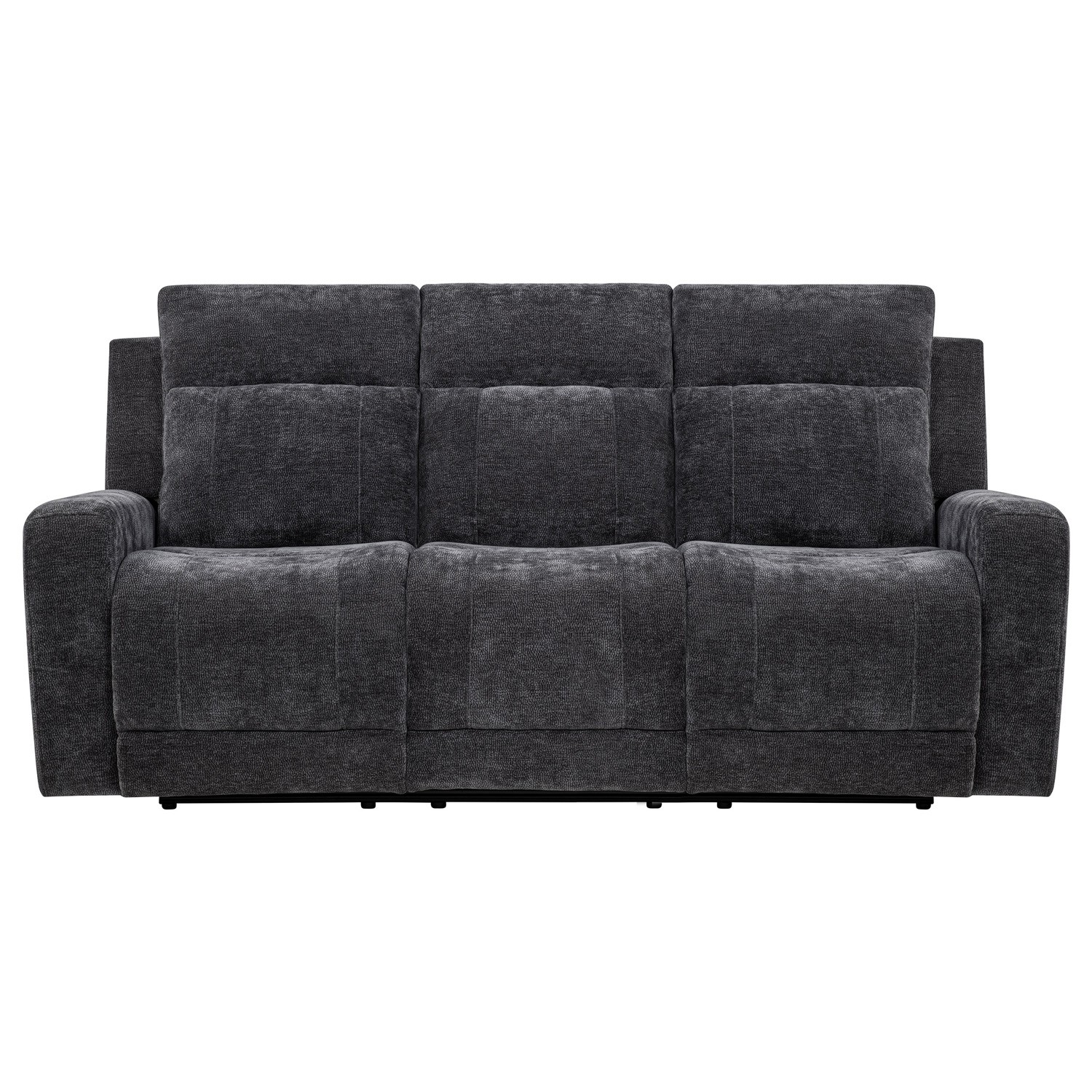 Kennett Dark Grey Power Reclining Sofa Coaster Furniture | Furniture Cart