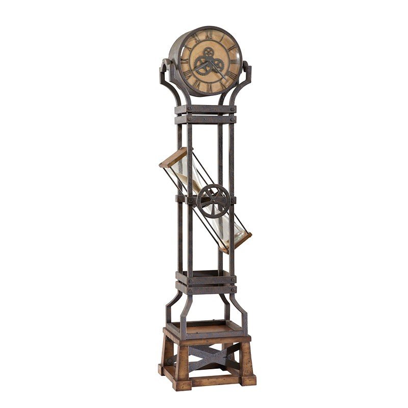 Hourglass Floor Clock Howard Miller | Furniture Cart