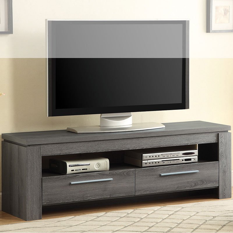 TV Console W/ Floating Top (Grey) Coaster Furniture | Furniture Cart