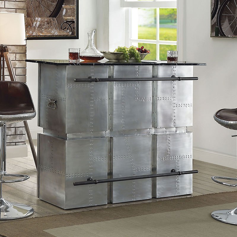 Brancaster Home Bar Set Acme Furniture | Furniture Cart