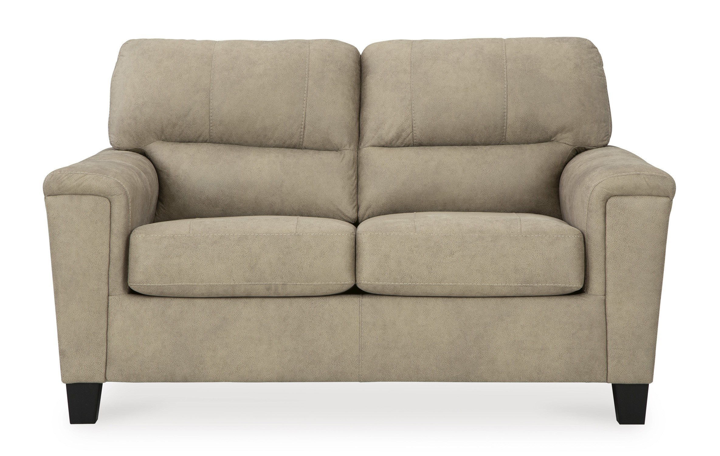 Kirkhill Sand Loveseat Signature Design | Furniture Cart