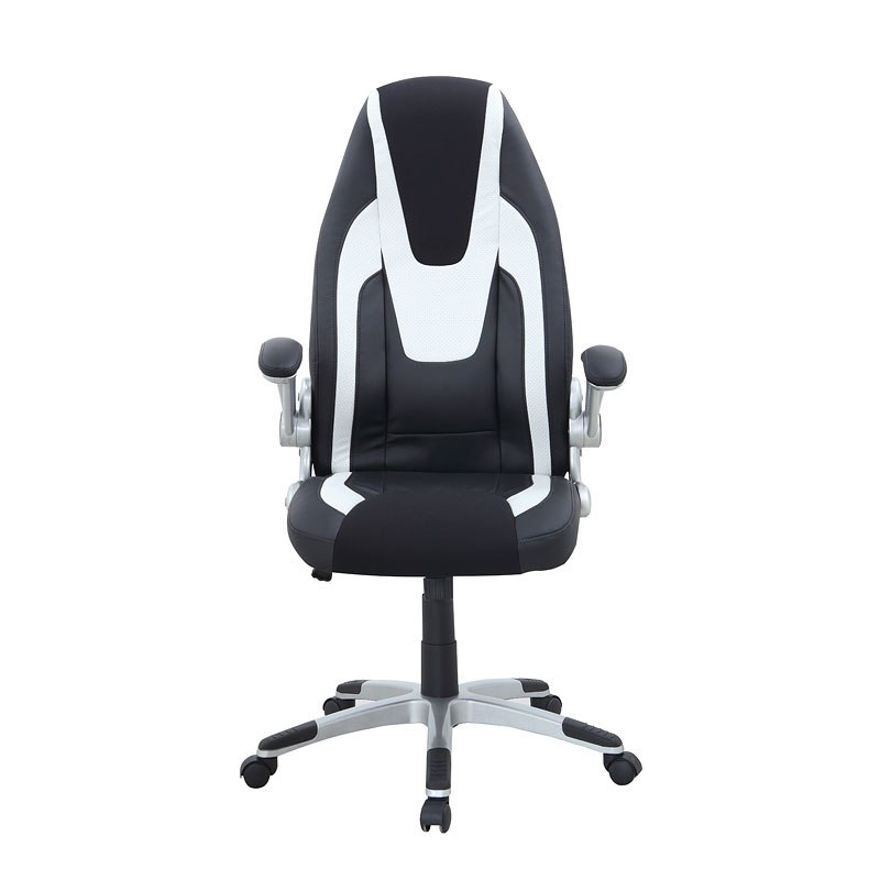 Two-Tone Adjustable Height Computer Chair Chintaly Imports | Furniture Cart