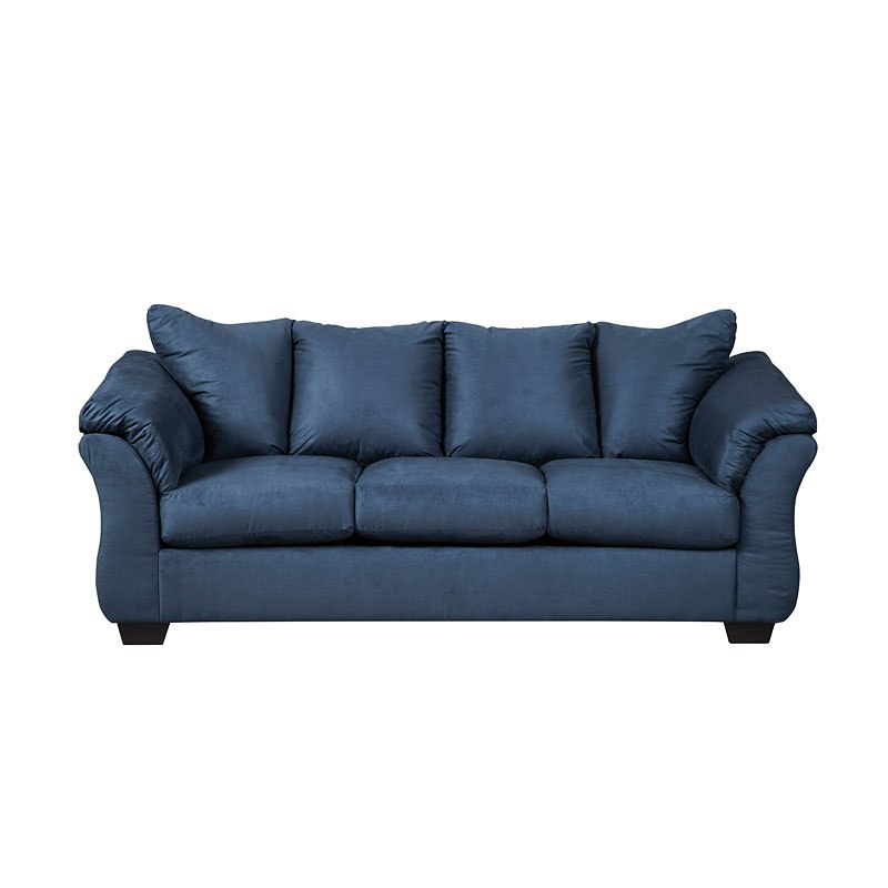 Darcy Blue Sofa Signature Design | Furniture Cart