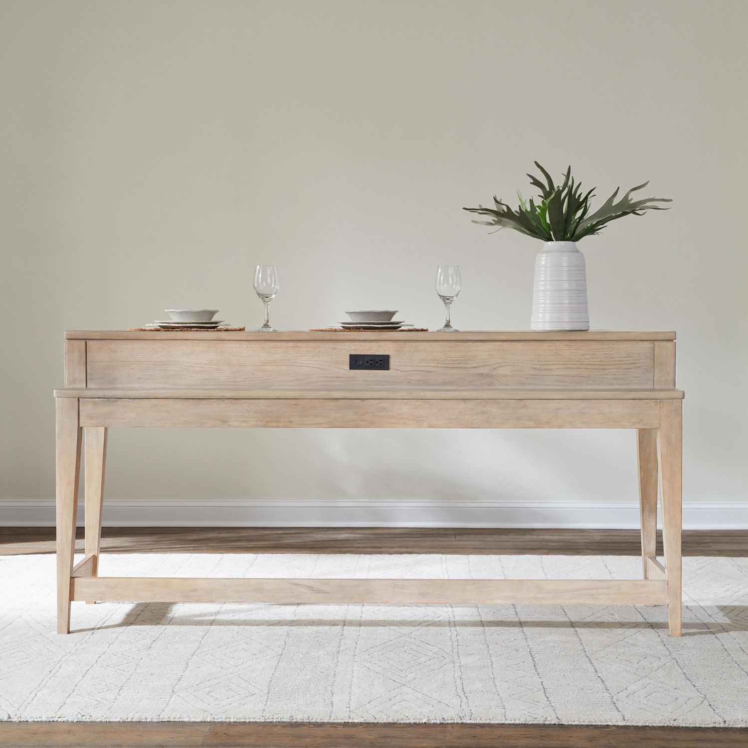 Brentwood Console Bar Table Liberty Furniture | Furniture Cart