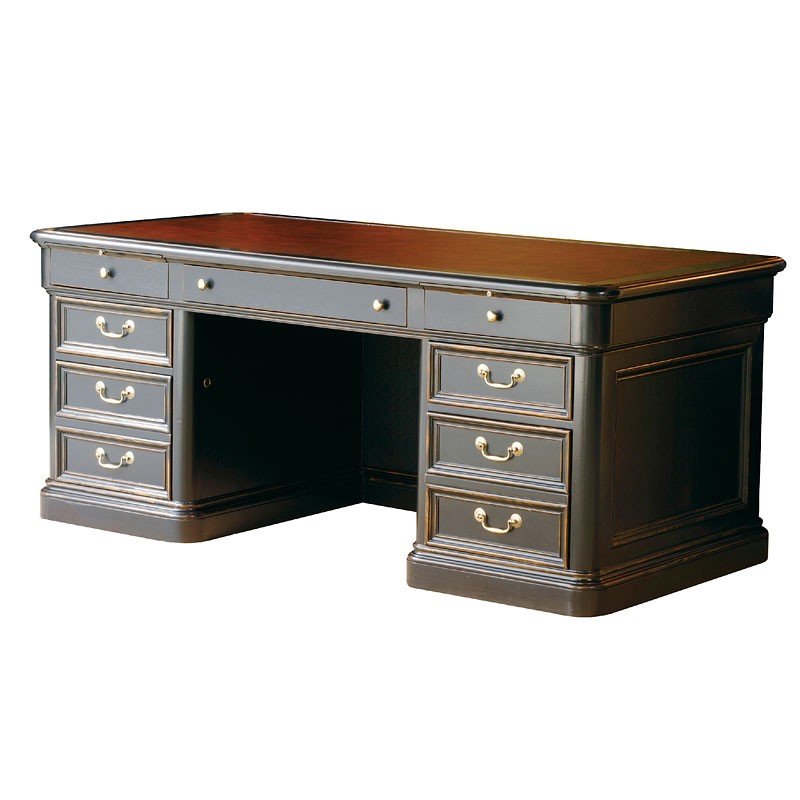 Louis Philippe Executive Home Office Set Hekman, 1 Reviews | Furniture Cart