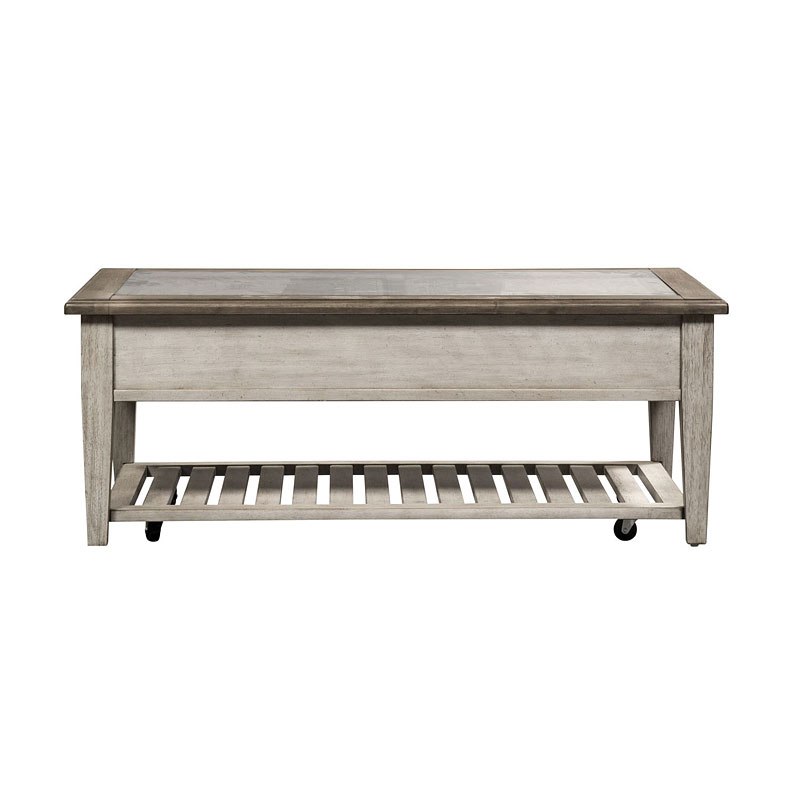 Heartland Rectangular Ceiling Tile Occasional Table Set Liberty ...