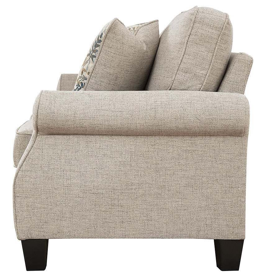 Alessio Beige Loveseat Signature Design | Furniture Cart