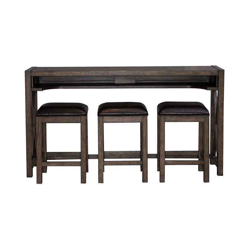 Lennox Console Bar Table Set Liberty Furniture | Furniture Cart