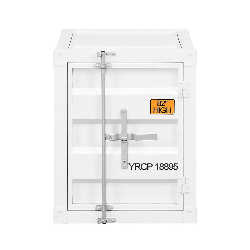 Cargo End Table (White) Acme Furniture | Furniture Cart