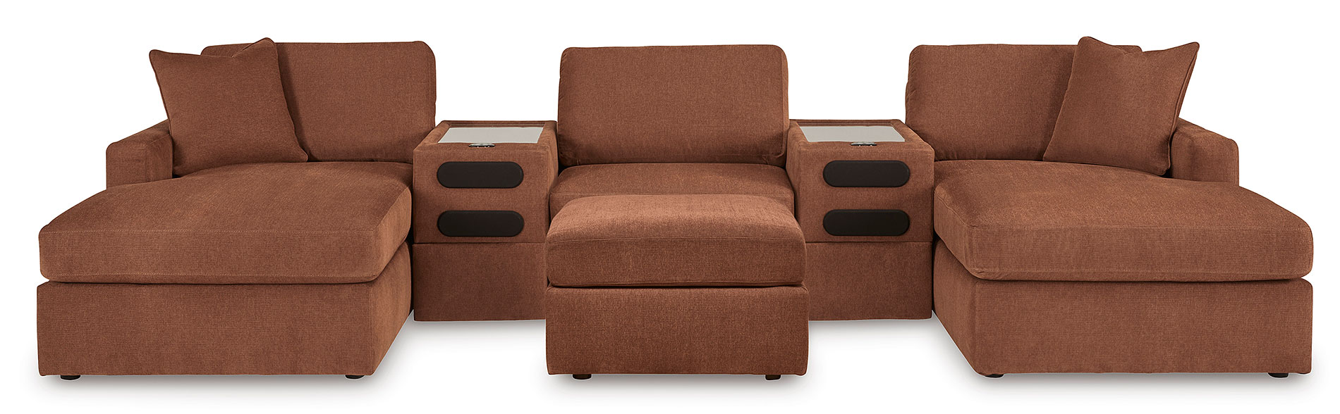 Modmax Spice Modular Home Theater Sectional Signature Design ...