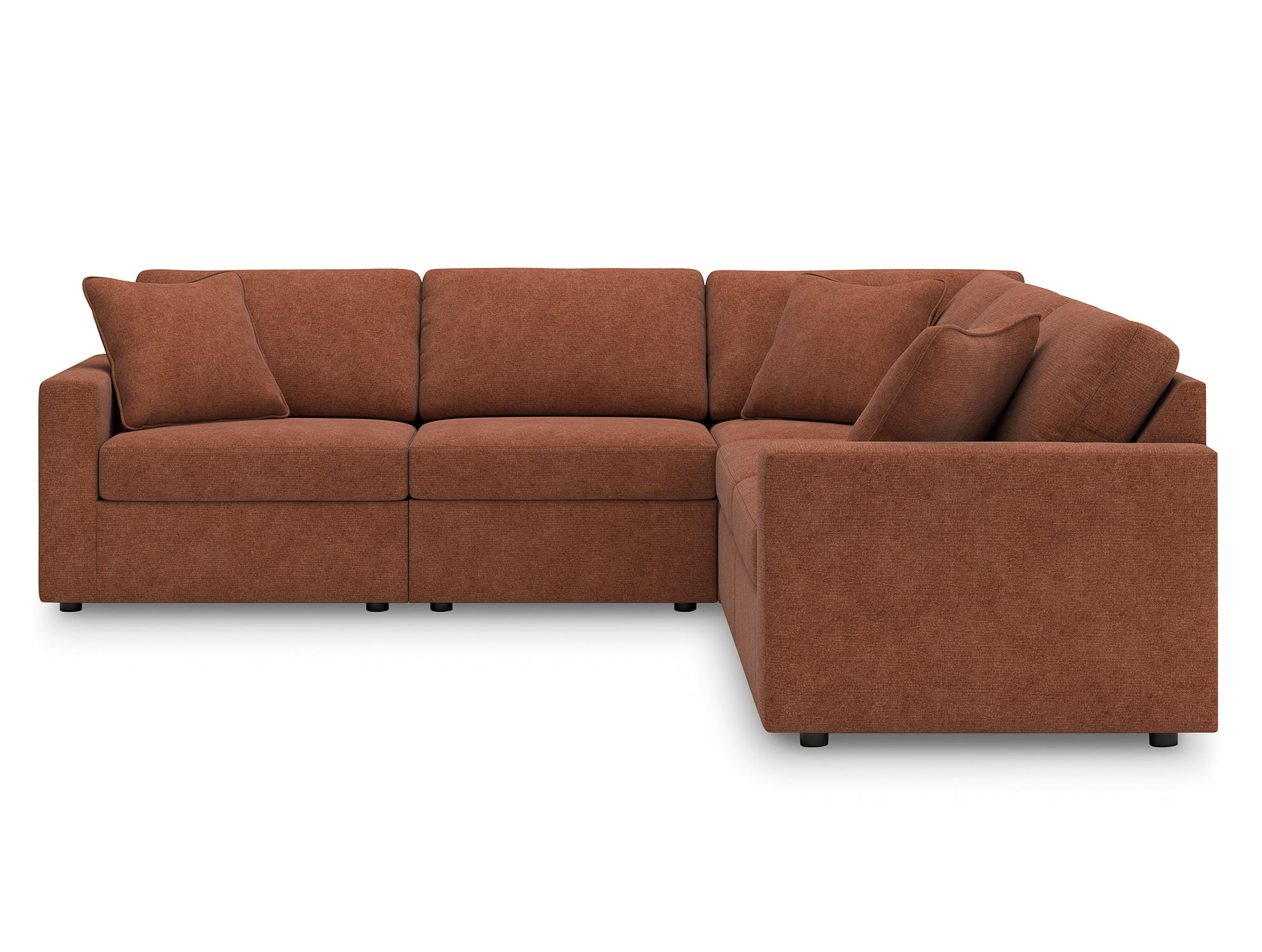 Modmax Spice 5-Piece Corner Sectional Signature Design | Furniture Cart
