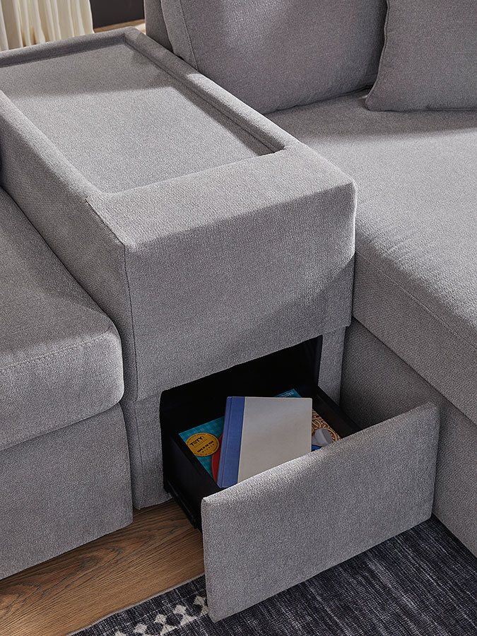 Modmax Granite Modular Sectional Set Signature Design | Furniture Cart