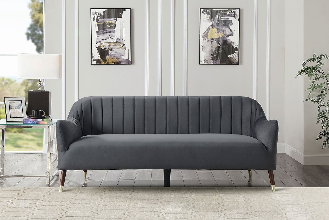 Sloane Sofa Homelegance | Furniture Cart
