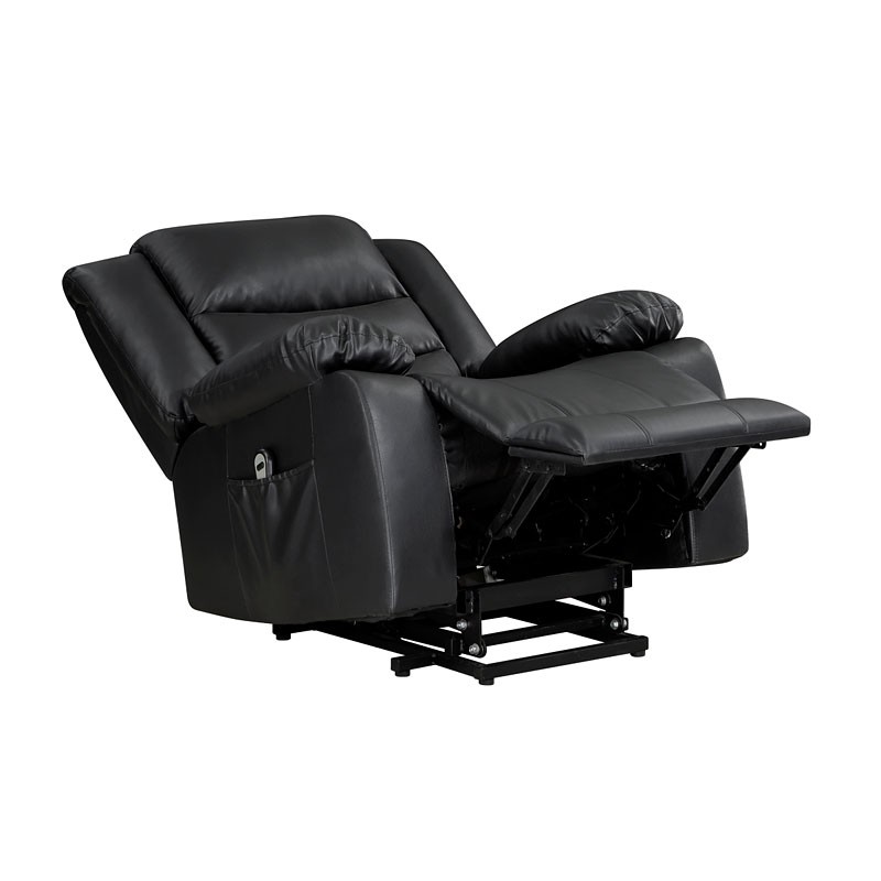 Carson Power Lift Chair (Black) Homelegance | Furniture Cart