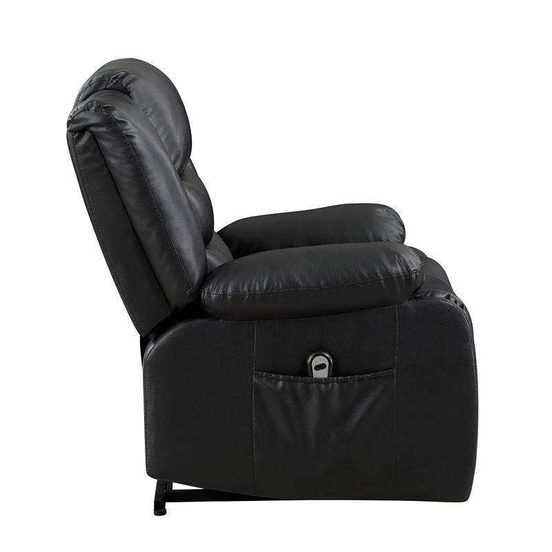 Carson Power Lift Chair (Black) Homelegance | Furniture Cart