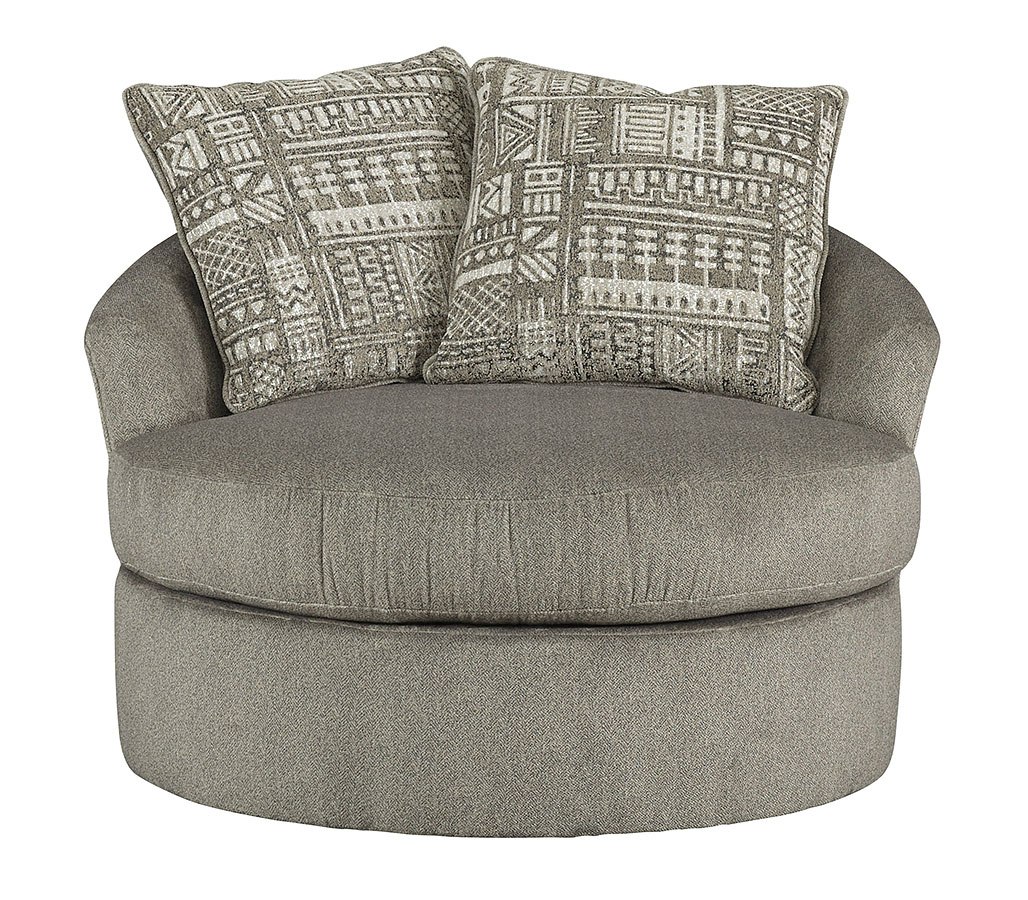 Soletren Ash Swivel Accent Chair Signature Design | Furniture Cart