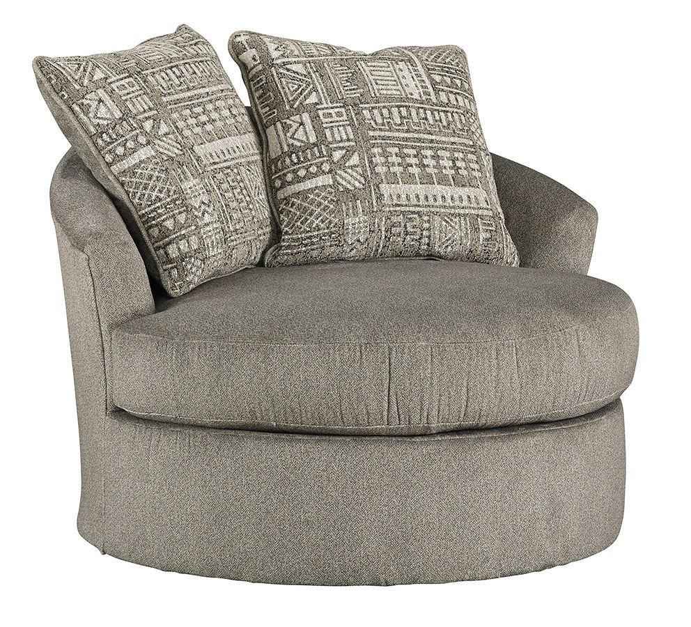 Soletren Ash Swivel Accent Chair Signature Design | Furniture Cart
