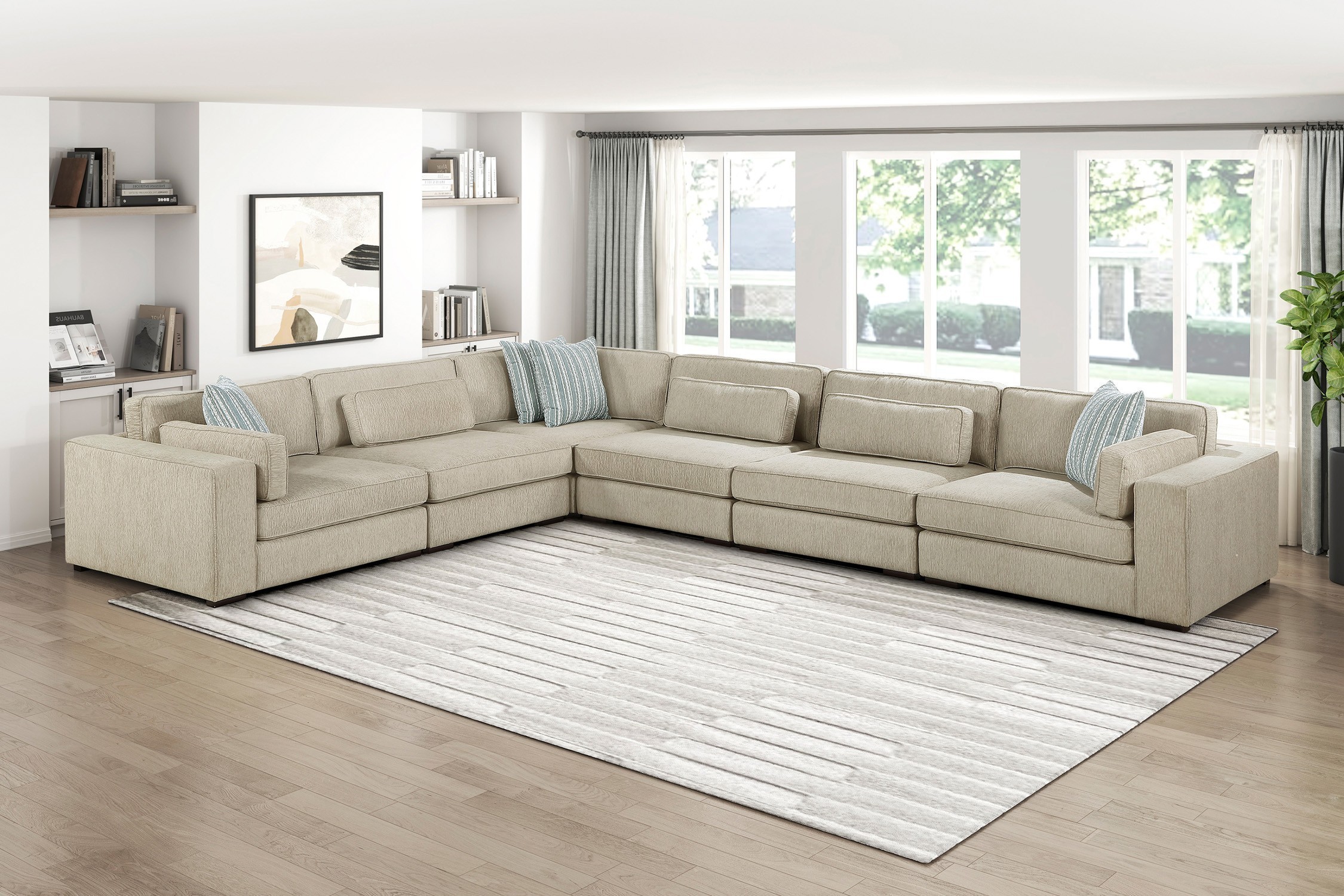 Mila Modular Sectional Homelegance | Furniture Cart