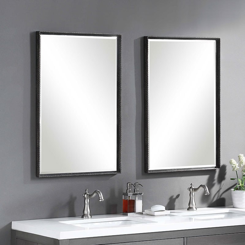 Callan Iron Vanity Mirror Uttermost | Furniture Cart