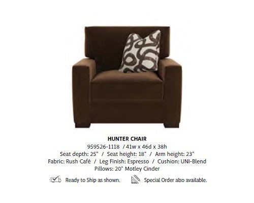 Hunter Chair (Rush Cafe) Universal Furniture | Furniture Cart