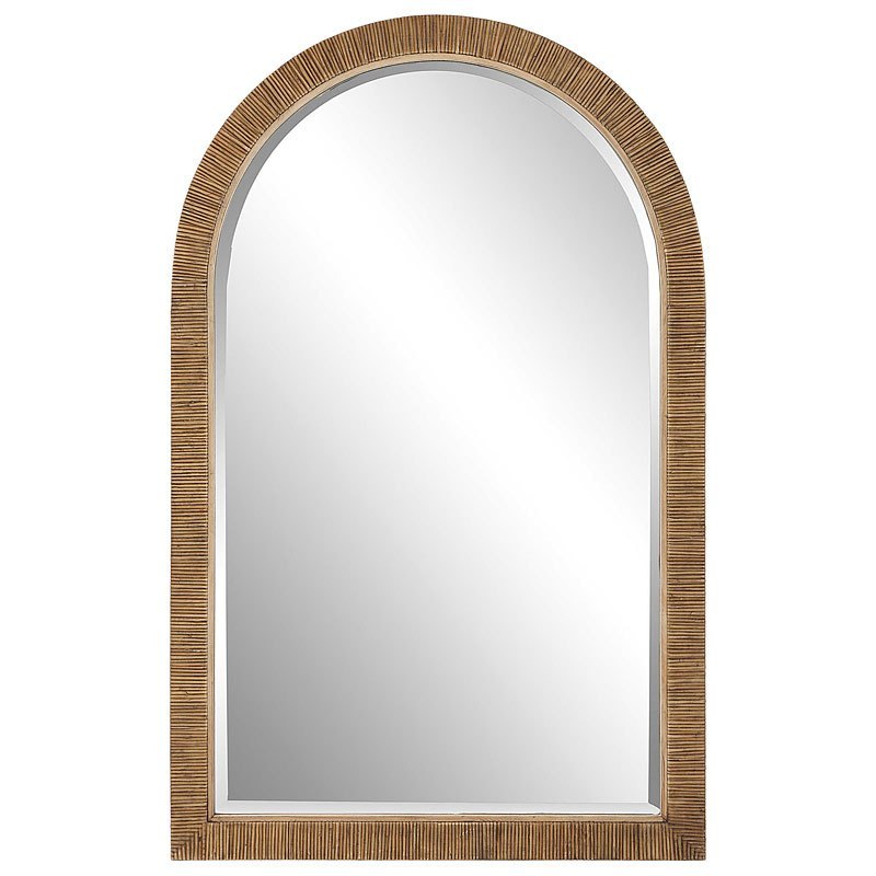 Cape Natural Arch Mirror Uttermost | Furniture Cart