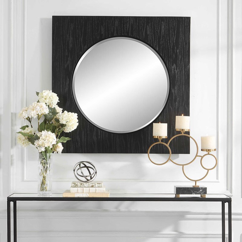 Hillview Wood Panel Mirror Uttermost | Furniture Cart