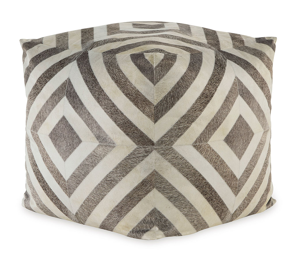 Hartselle Pouf Signature Design | Furniture Cart