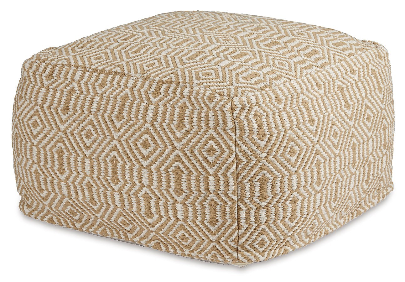 Adamont Pouf Signature Design | Furniture Cart