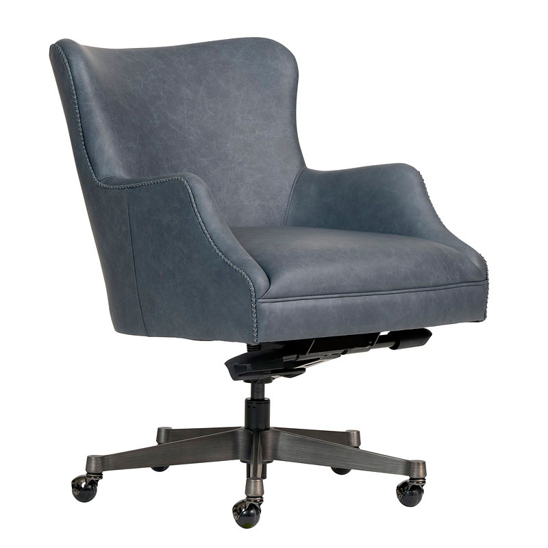 Blake Executive Chair (Venetian Blue) Aspenhome | Furniture Cart