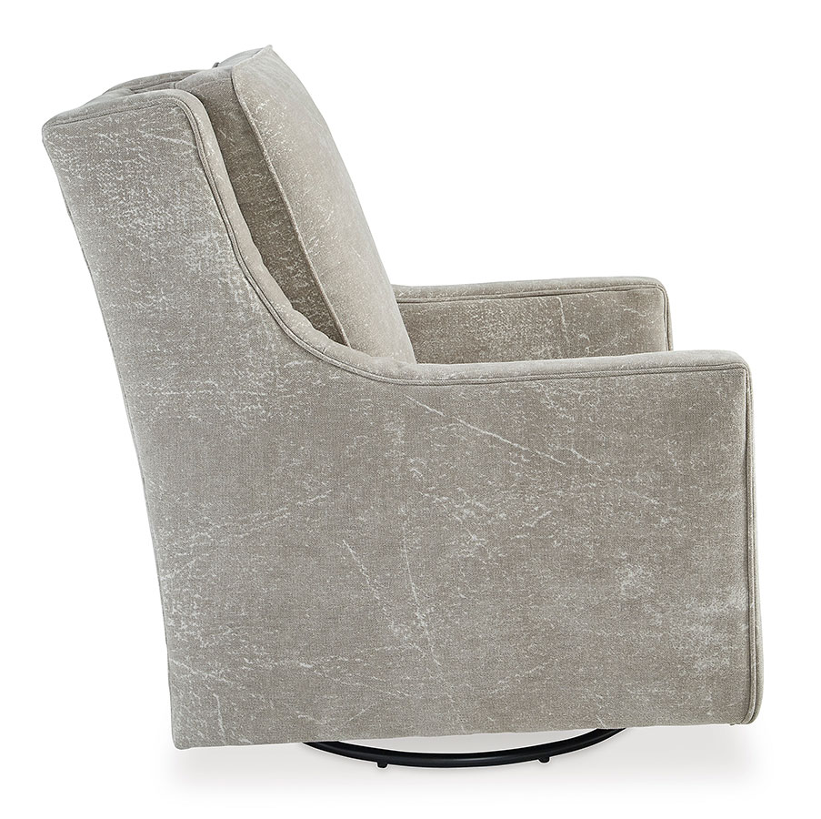 Kambria Pebble Swivel Glider Accent Chair Signature Design | Furniture Cart