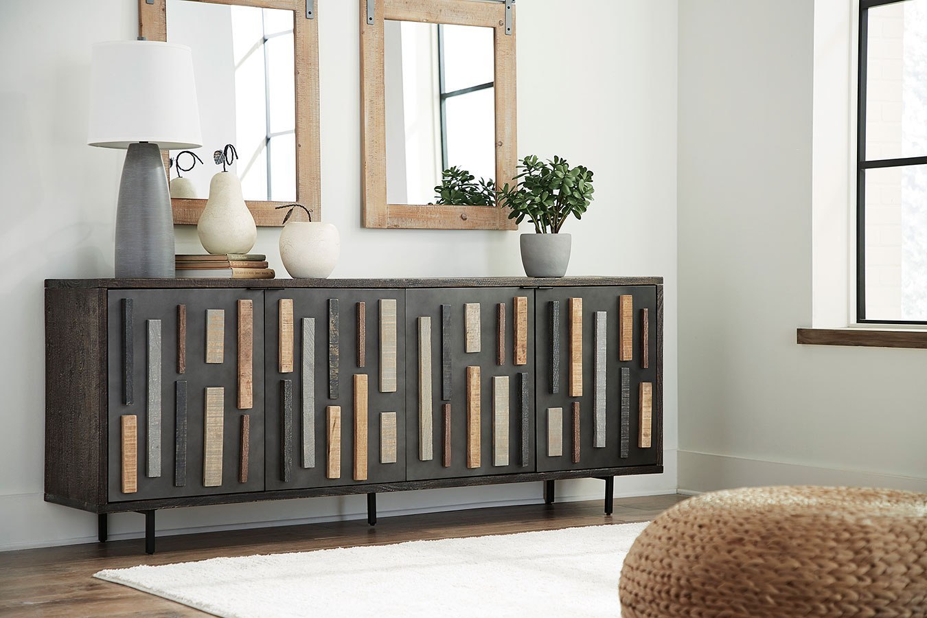 Franchester Accent Cabinet Signature Design | Furniture Cart