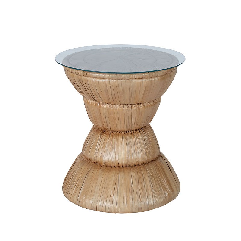 Kai Woven Hourglass Table/ Stool Progressive Furniture | Furniture Cart