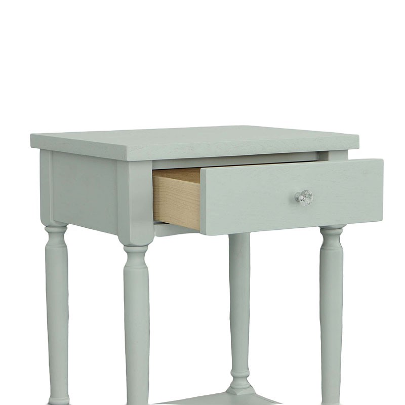 Theo Side Table W/ Electrical And USB Ports (Slate Gray) Progressive ...