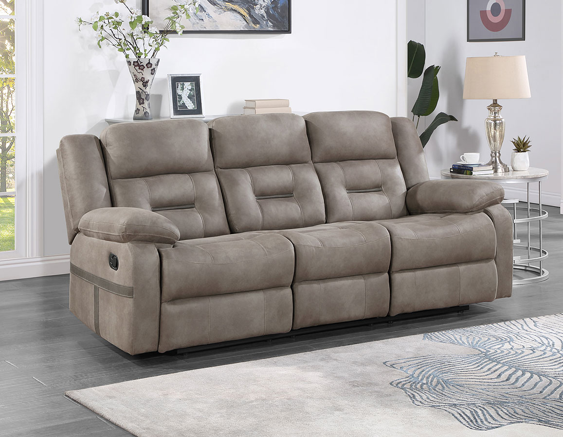 Abilene Reclining Sofa W/ Drop-Down Console Steve Silver Furniture ...