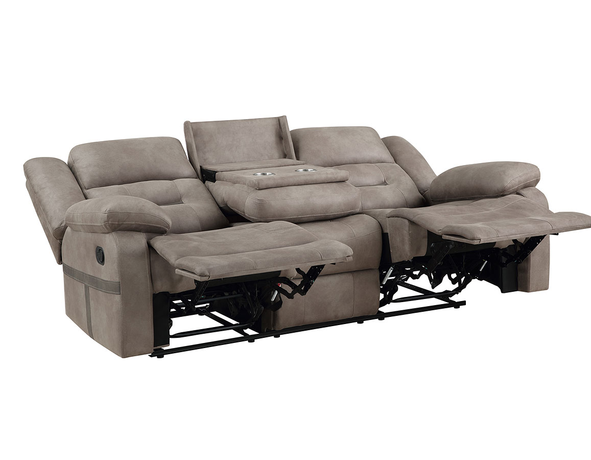 Abilene Reclining Sofa W/ Drop-Down Console Steve Silver Furniture ...