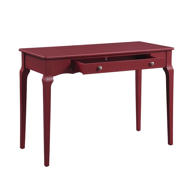 Alsen Console Desk (Red) Acme Furniture | Furniture Cart