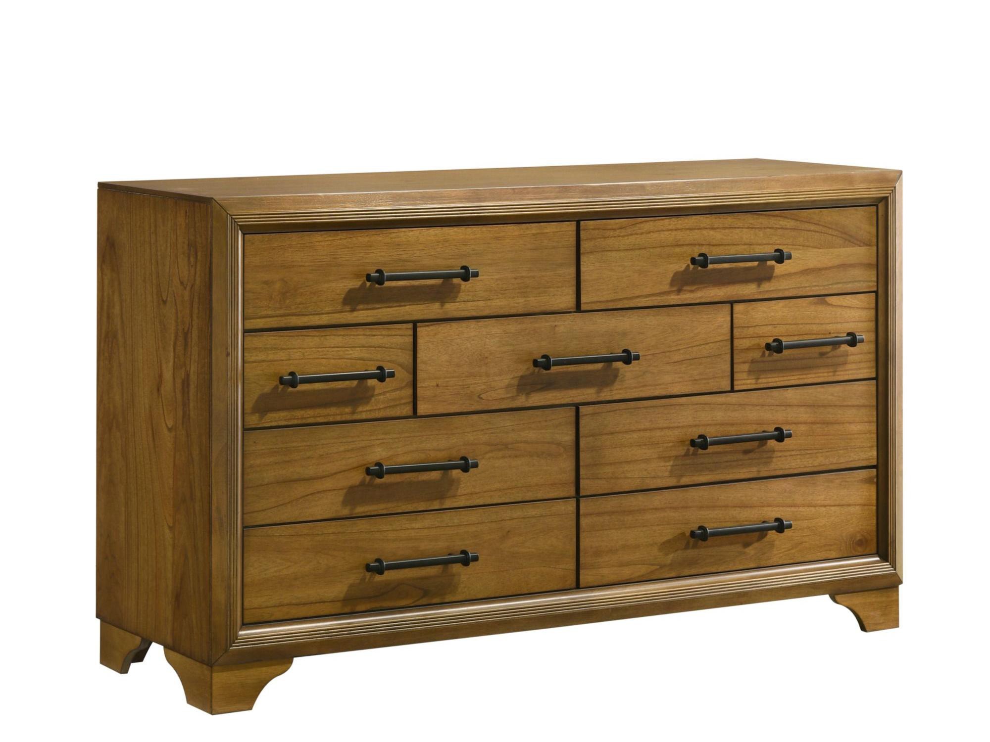 Harmony Walnut Dresser Elements Furniture | Furniture Cart