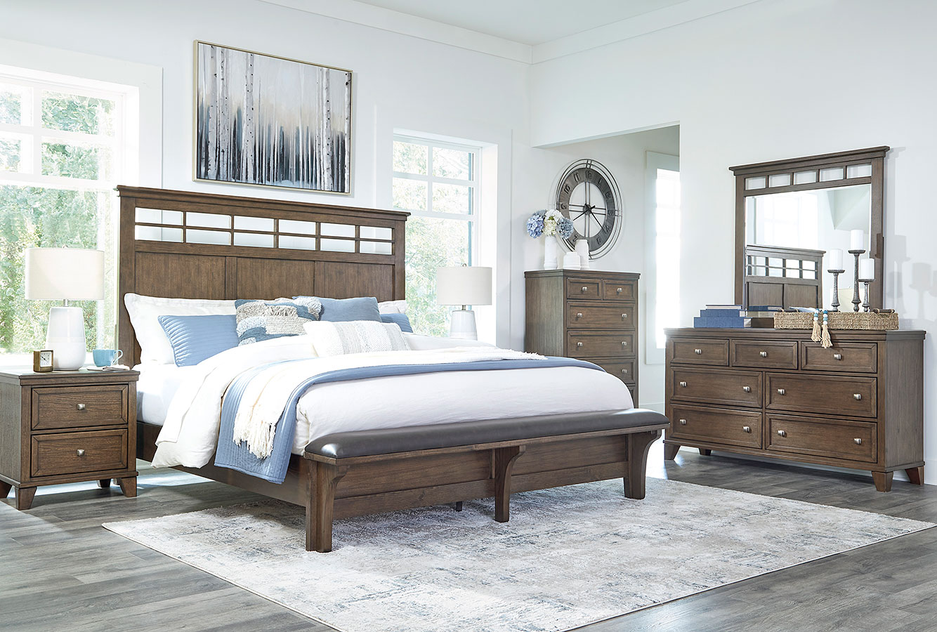 Shawbeck Platform Bedroom Set Signature Design | Furniture Cart