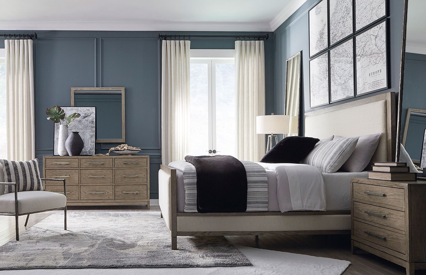 Chrestner Upholstered Bedroom Set Signature Design | Furniture Cart