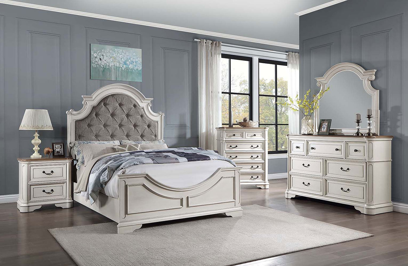 Florian Panel Bedroom Set Acme Furniture | Furniture Cart