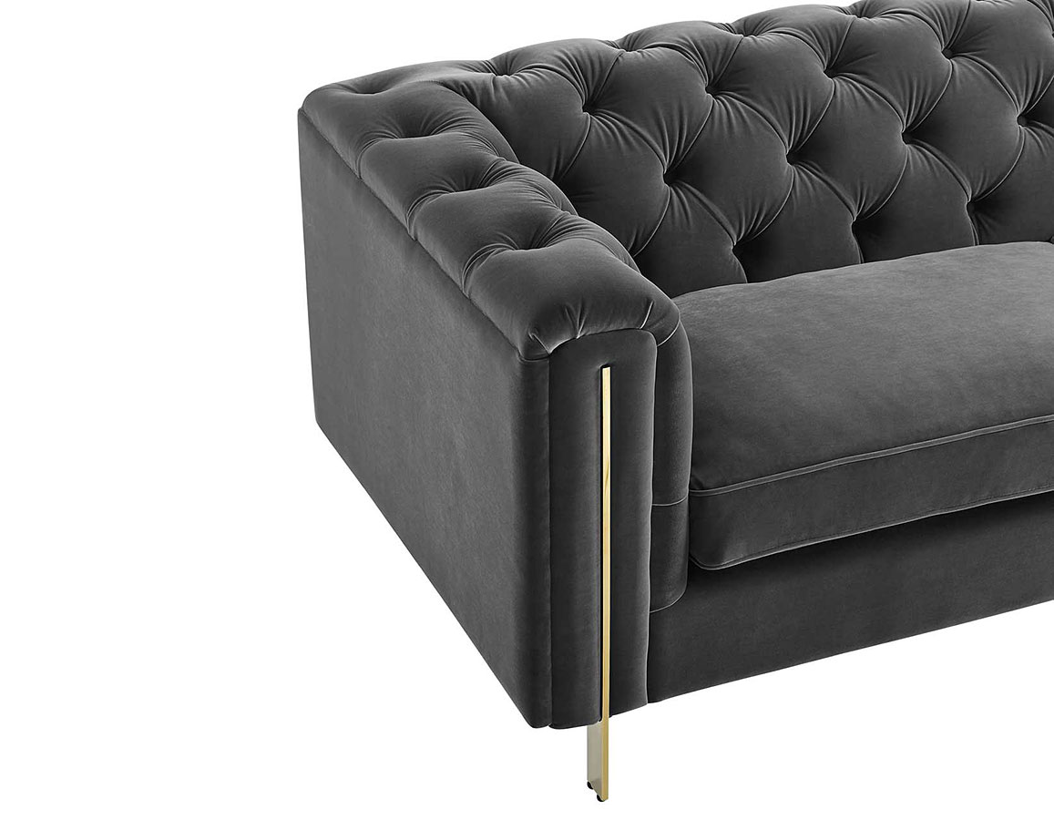 Charlene Sofa (Gray) Steve Silver Furniture | Furniture Cart