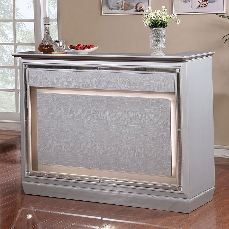 Alena Bar Table Furniture Of America | Furniture Cart