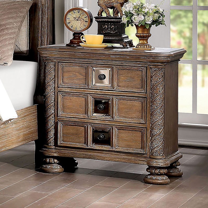 Timandra Nightstand Furniture Of America | Furniture Cart