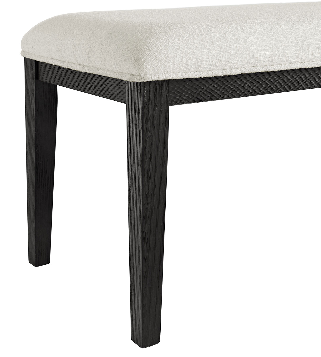 Versailles Dining Bench (Black) Elements Furniture | Furniture Cart
